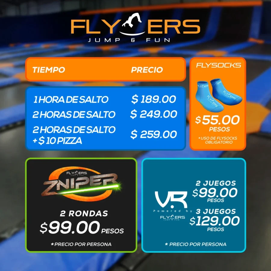 Entradas | Flyers Jump and Fun