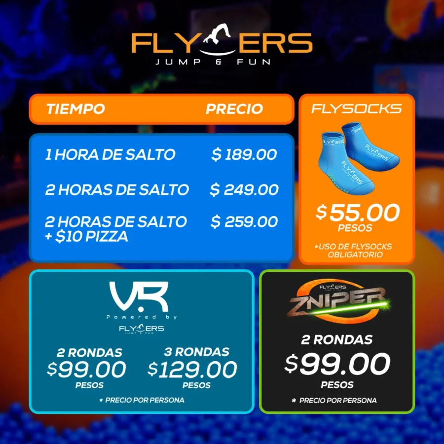 Entradas | Flyers Jump and Fun