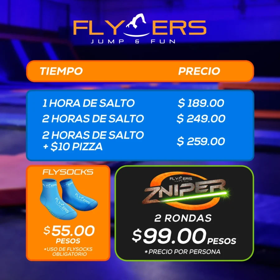Entradas | Flyers Jump and Fun