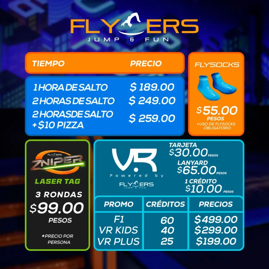 Entradas | Flyers Jump and Fun